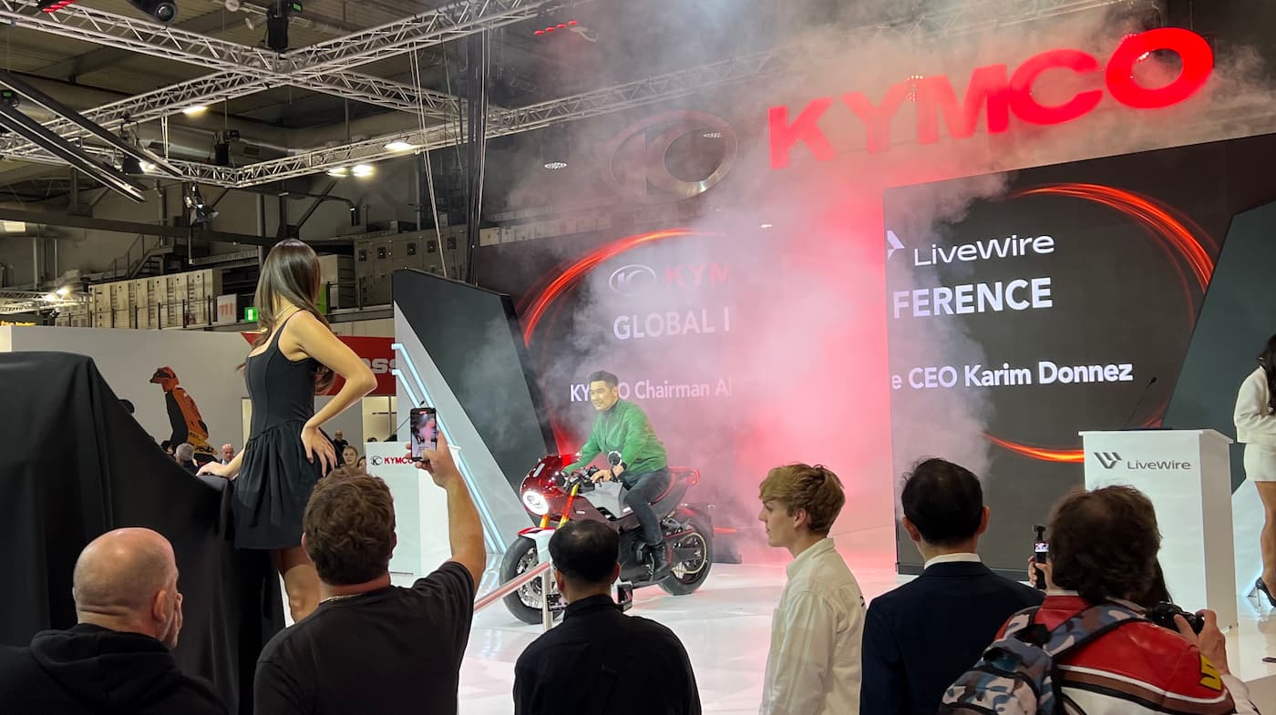 The KYMCO RevoNEX electric motorcycle will be built on the LiveWire ...