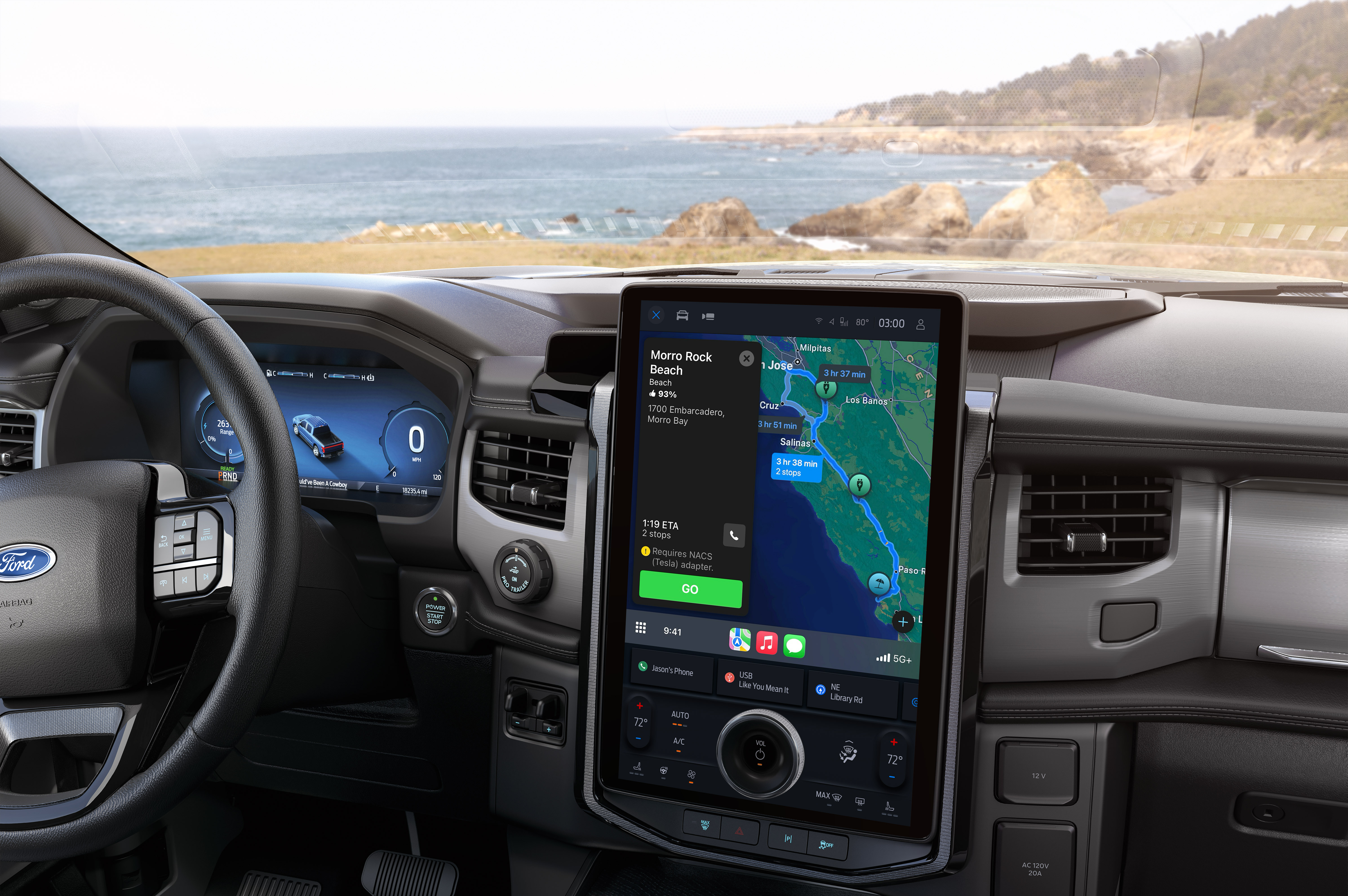 Apple Maps EV Routing adds TESSA SUPERCHARGER Support (Nacs) to Ford ...